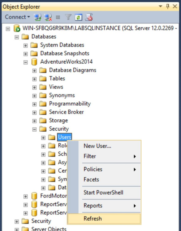 Creating Logins And Users In Sql Server Concurrency