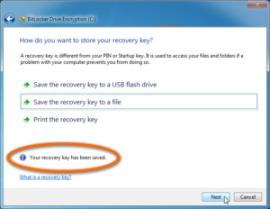 Enable BitLocker, Automatically save Keys to Active Directory – Concurrency