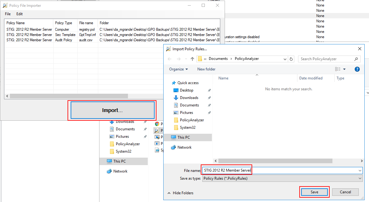 Policy Analyzer – Concurrency