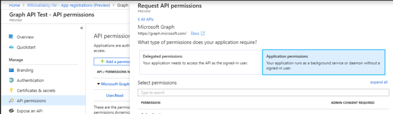 Authenticate to the Graph API as a service – Concurrency