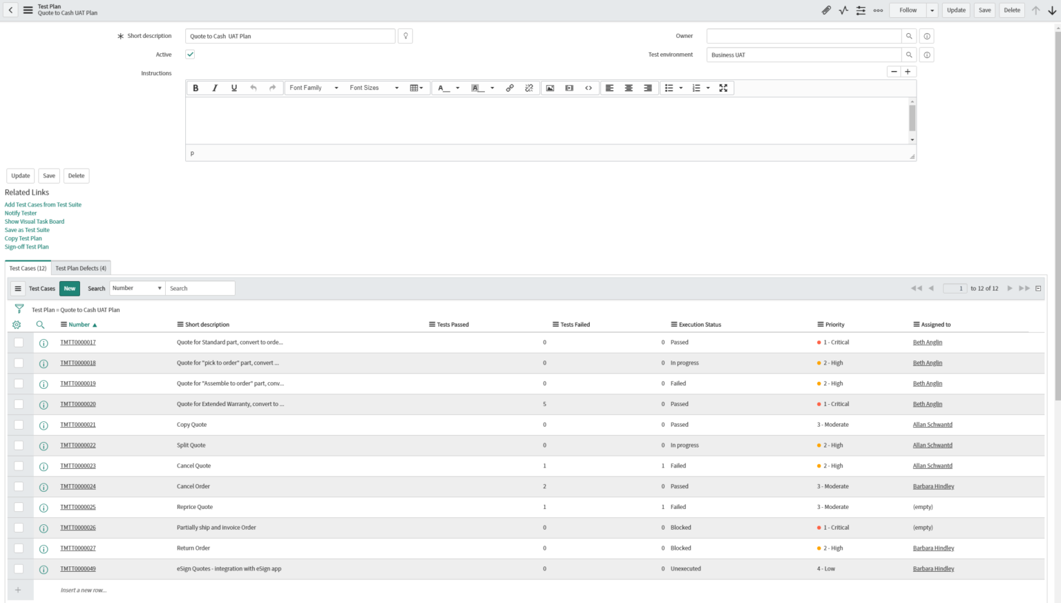 ServiceNow Test Management: Accelerate the Management of Testing ...