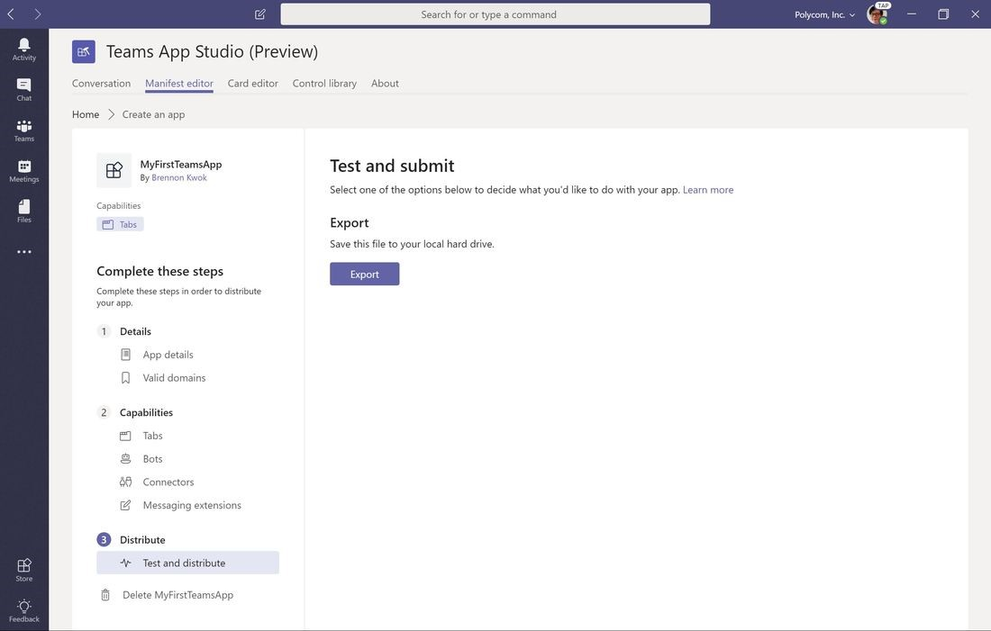 How to upload a Custom App in Microsoft Teams? – Concurrency