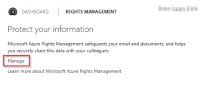Office-365 -RMS + IRM + external sharing – Concurrency