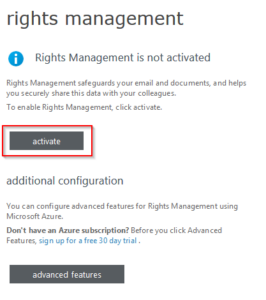 Office-365 -RMS + IRM + external sharing – Concurrency