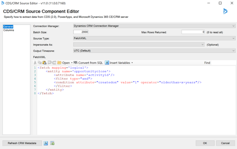 SSIS Integration with Dynamics CRM – Concurrency