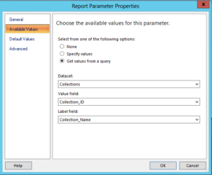 Adding a Collection Parameter to a Default SCCM 2012 Report – Concurrency